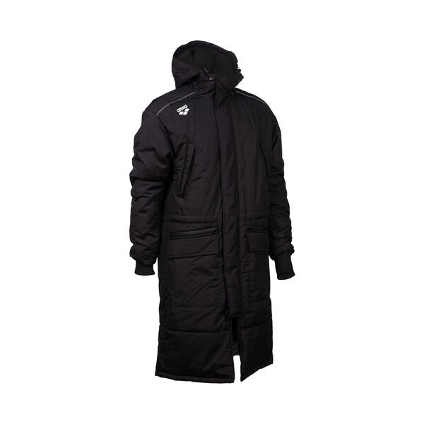 Team Parka Solid Black – Uintikauppa.com